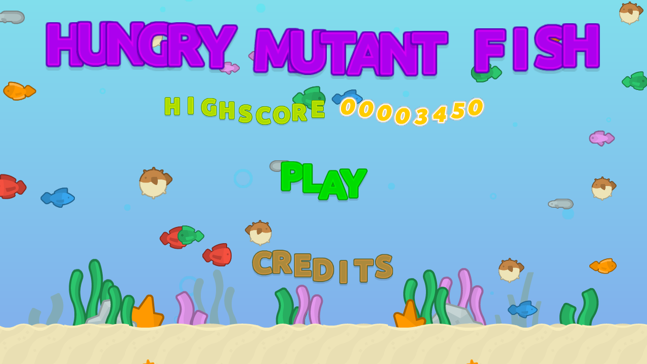 Hungry Mutant Fish - Full GMS Project by PKGames