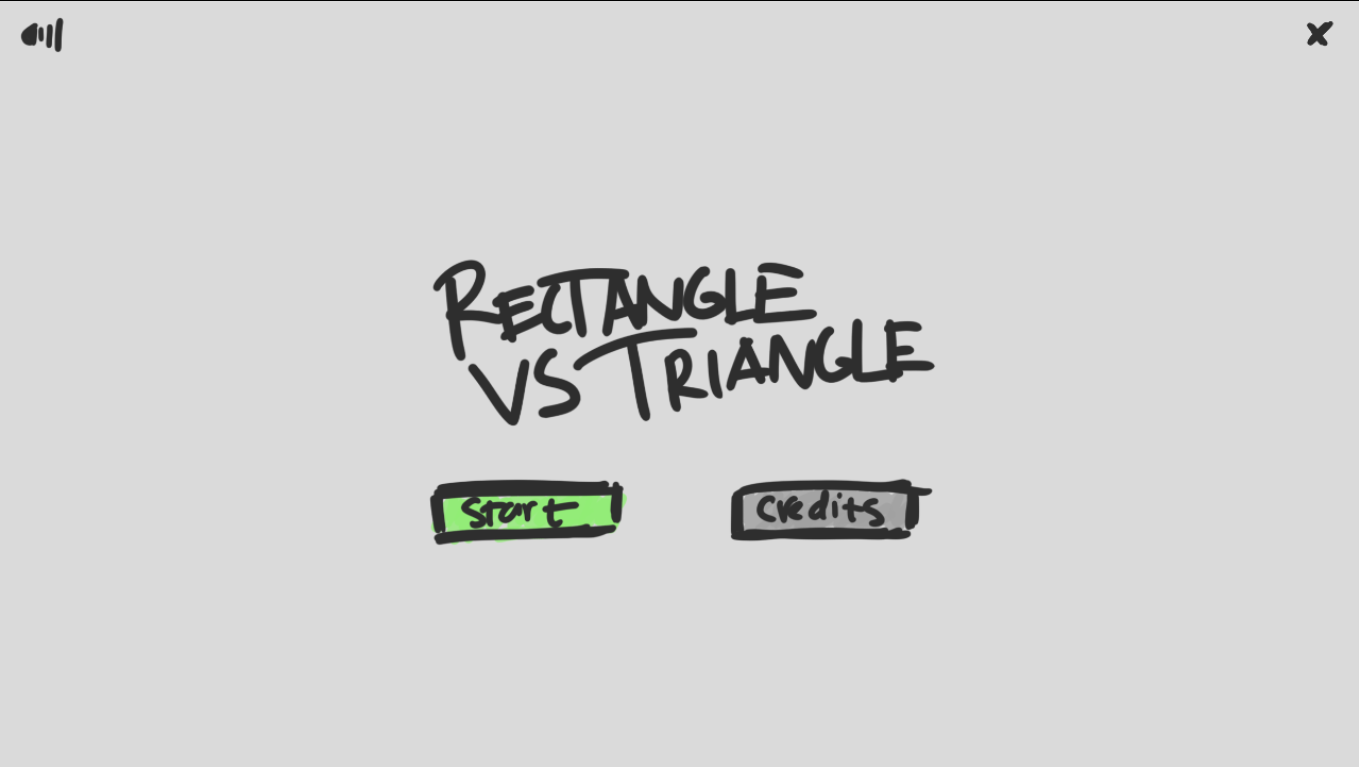 Rectangle Vs Triangle by Aditya Rahmanda