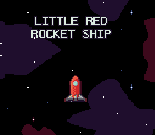 Little Red Rocket Ship by Random
