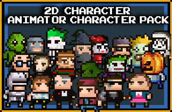 Character Pack by MASSGAME Tiled