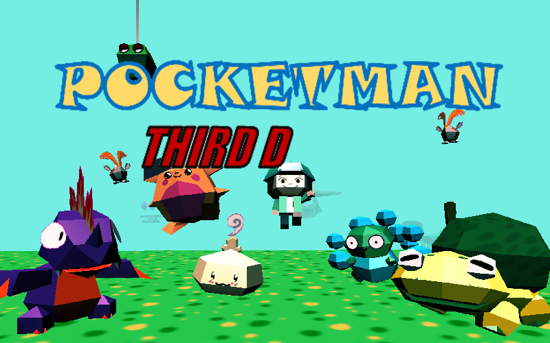 Pocketman Third D by bynine