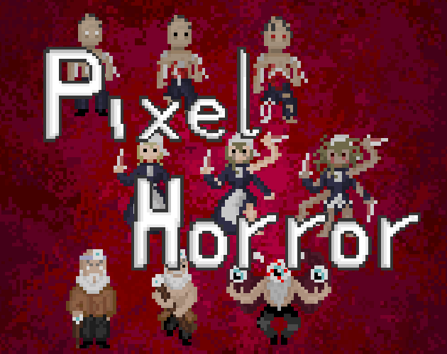 TopDown Horror Pixel Art Characters Sprites by Maranza