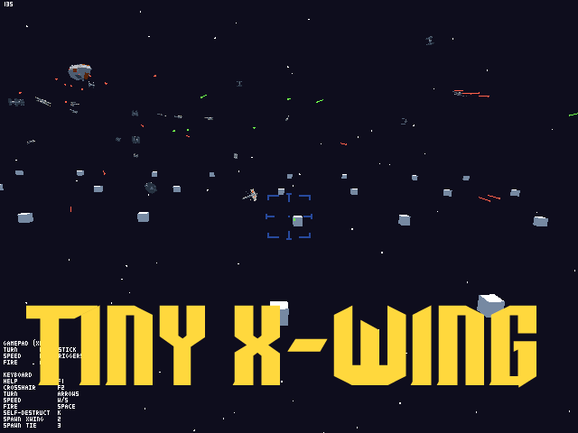 Tiny X Wing By Why485