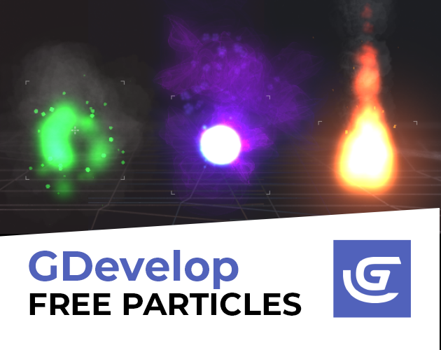 Free GDevelop Particles Library by Wishforge