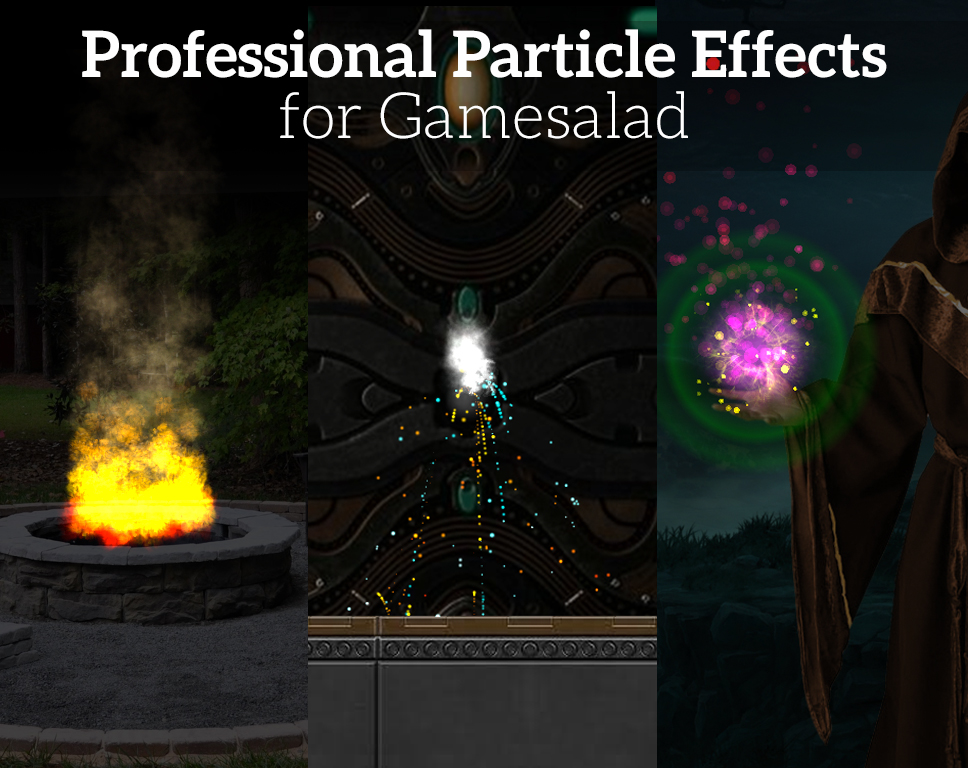 Professional Particle Effects for Gamesalad by Jamie Cross