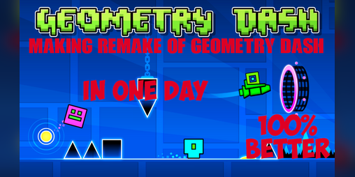 Geometry Dash Remake by Elloxz Dev