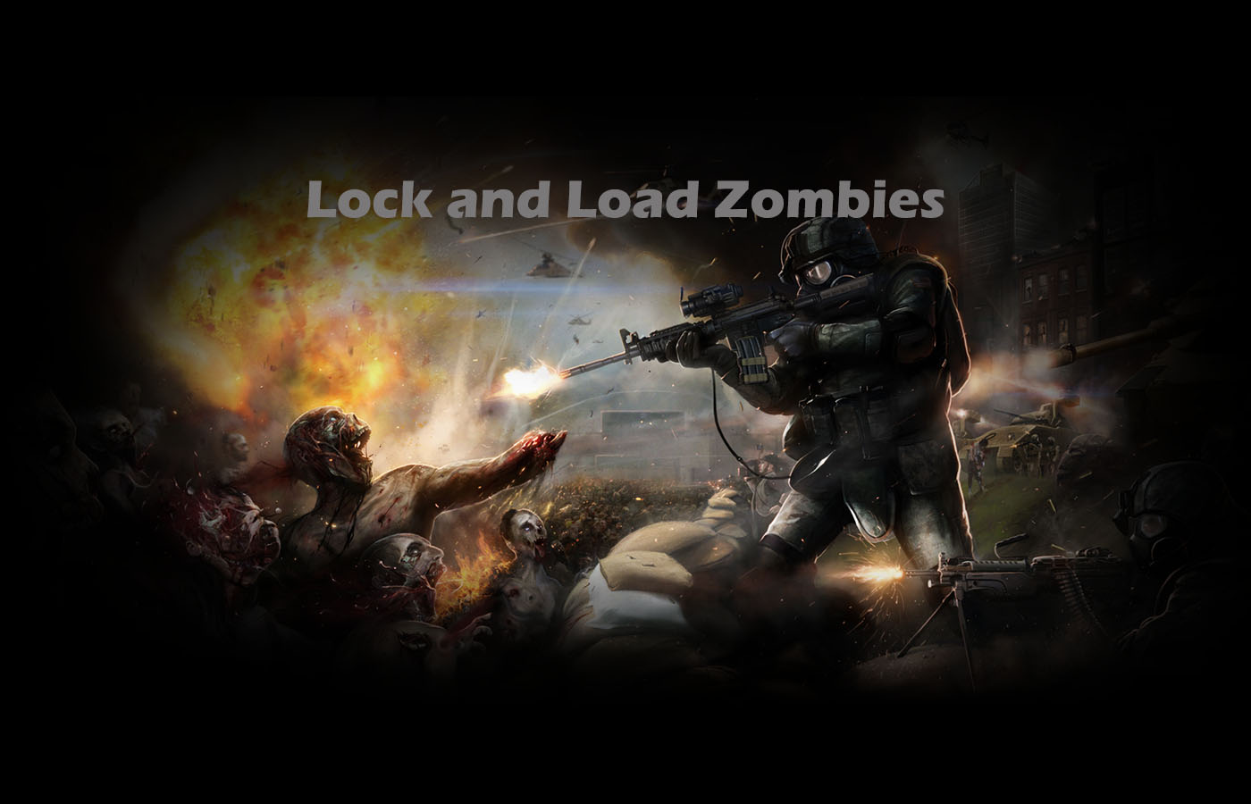 Lock and load zombies by New Attempt Games