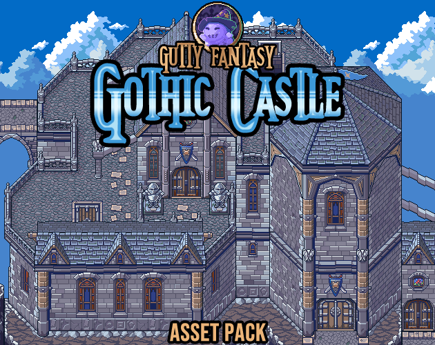 Gutty Fantasy: Gothic Castle Game Assets by GuttyKreum