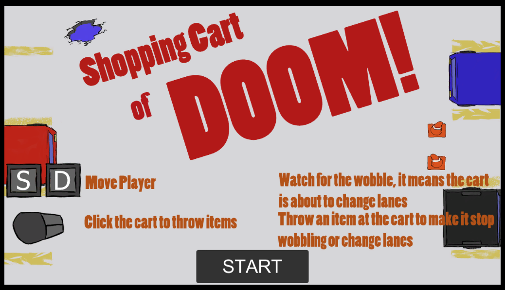 Shopping Cart of Doom! (GMTK 2020) by ZomBJ