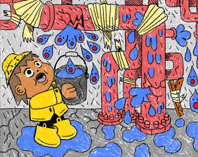 Pipe Burst by Josh Marlowe