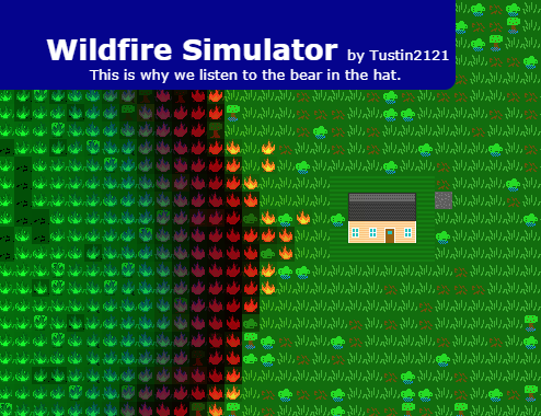 Wildfire Simulator by tustin2121