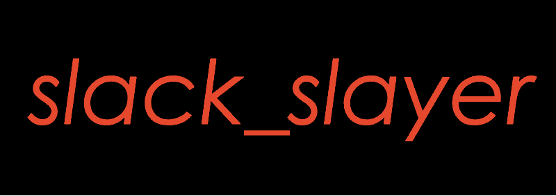 Slack slayer by Soiboi121, gianghermitage