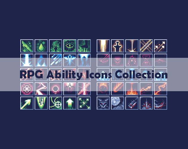 RPG Ability Icons Collection by frosty_rabbid