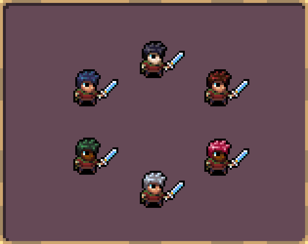 Pixel Fantasy Character by vic