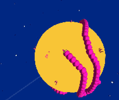 Snake Planet by sebit0nic