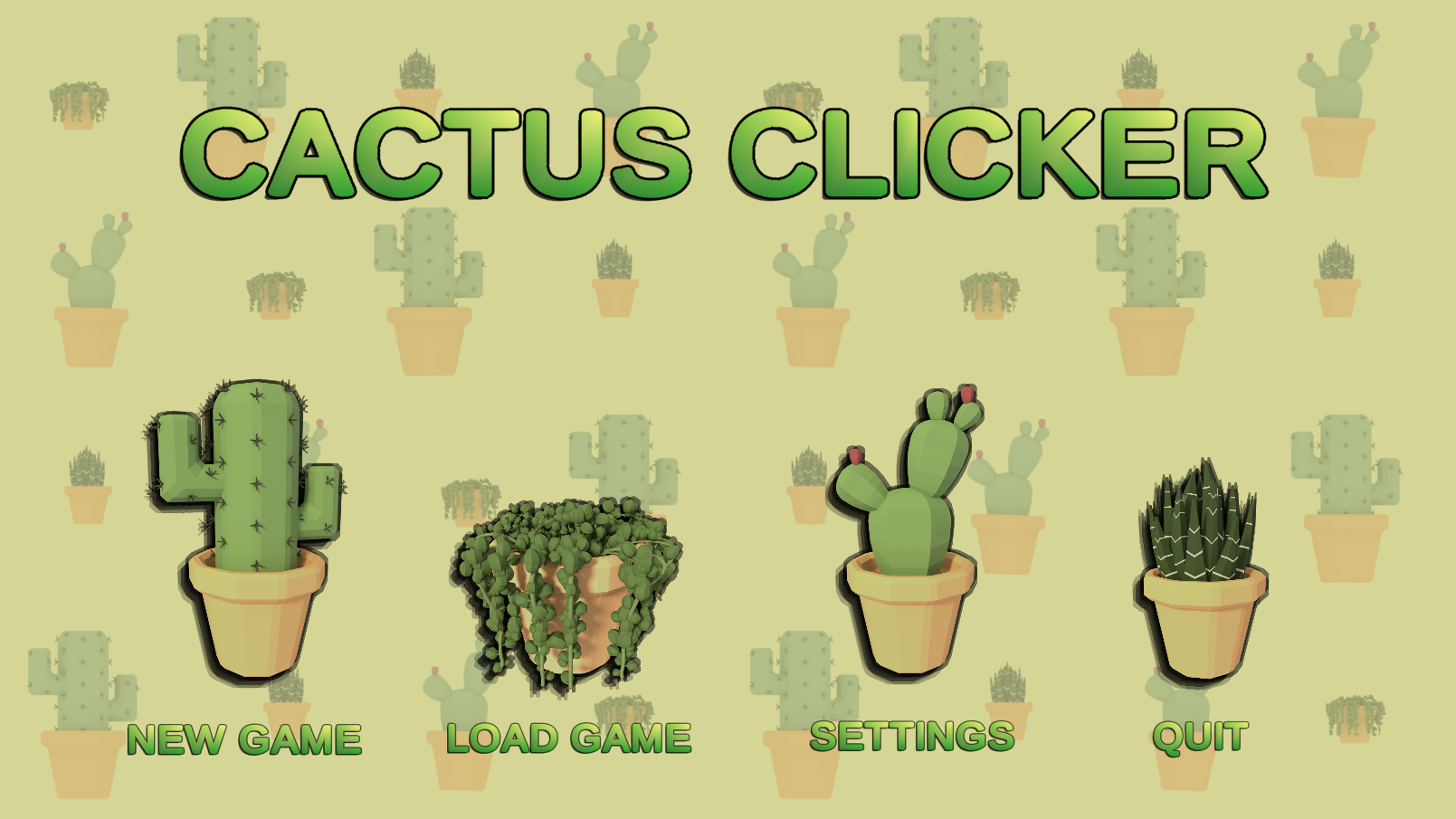 Cactus Clicker by WebsturNA