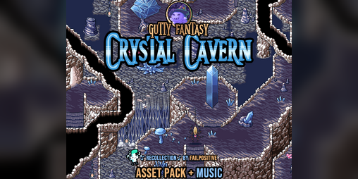 Gutty Fantasy: Crystal Cavern Game Assets + Music by GuttyKreum