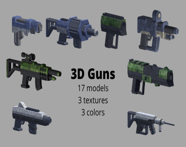 3D guns by vineeth059