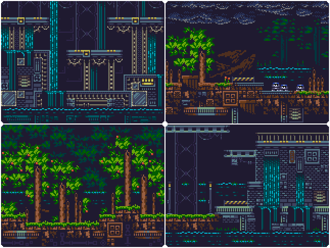 Low-fi Platformer by Matwek