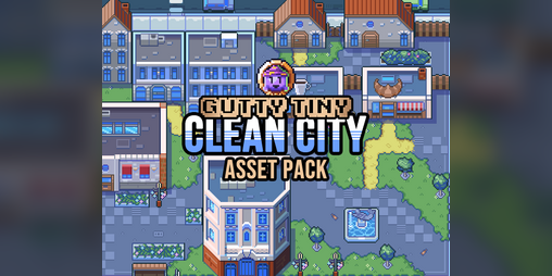 Gutty Tiny: Clean City Game Assets by GuttyKreum