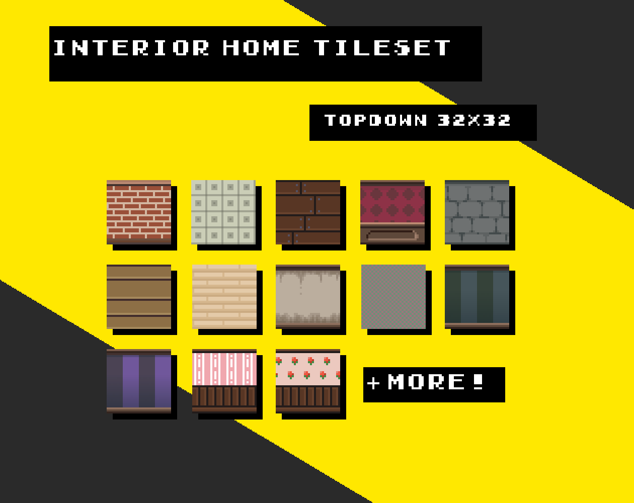 TopDown Interior Home Tileset by BTL games