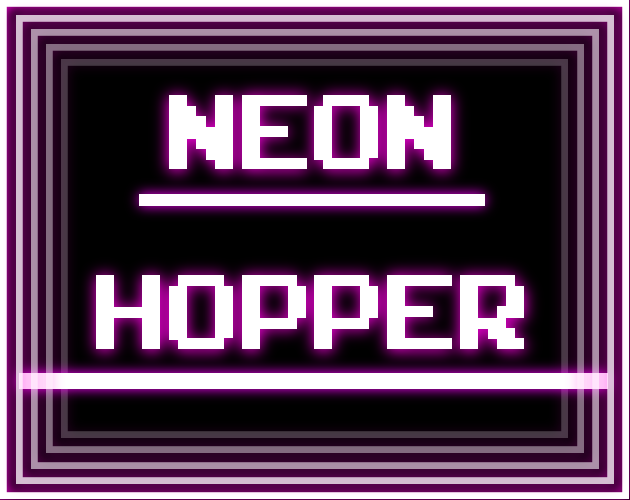 Neon Hopper by Ryan McDougall