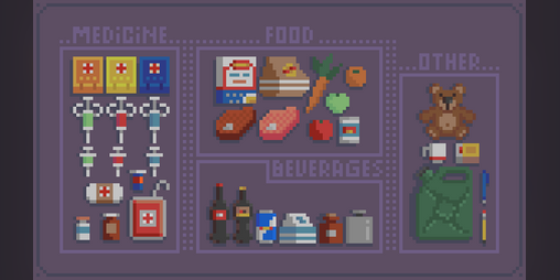 Pixel art items part 1 by iPixl