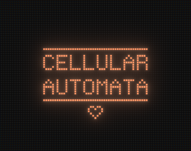 Conways Game Of Life Cellular Automata By Ptitpoly