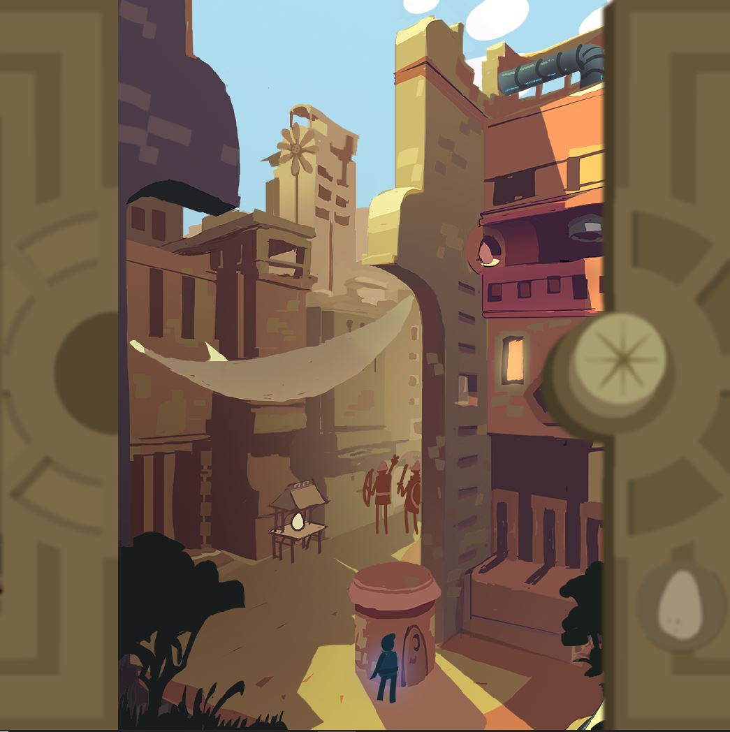 The Blue Bandit - Scene I by vagabondsketchbook