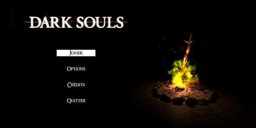 Dark Souls Main Menu - Demo by Cedric_Robotman