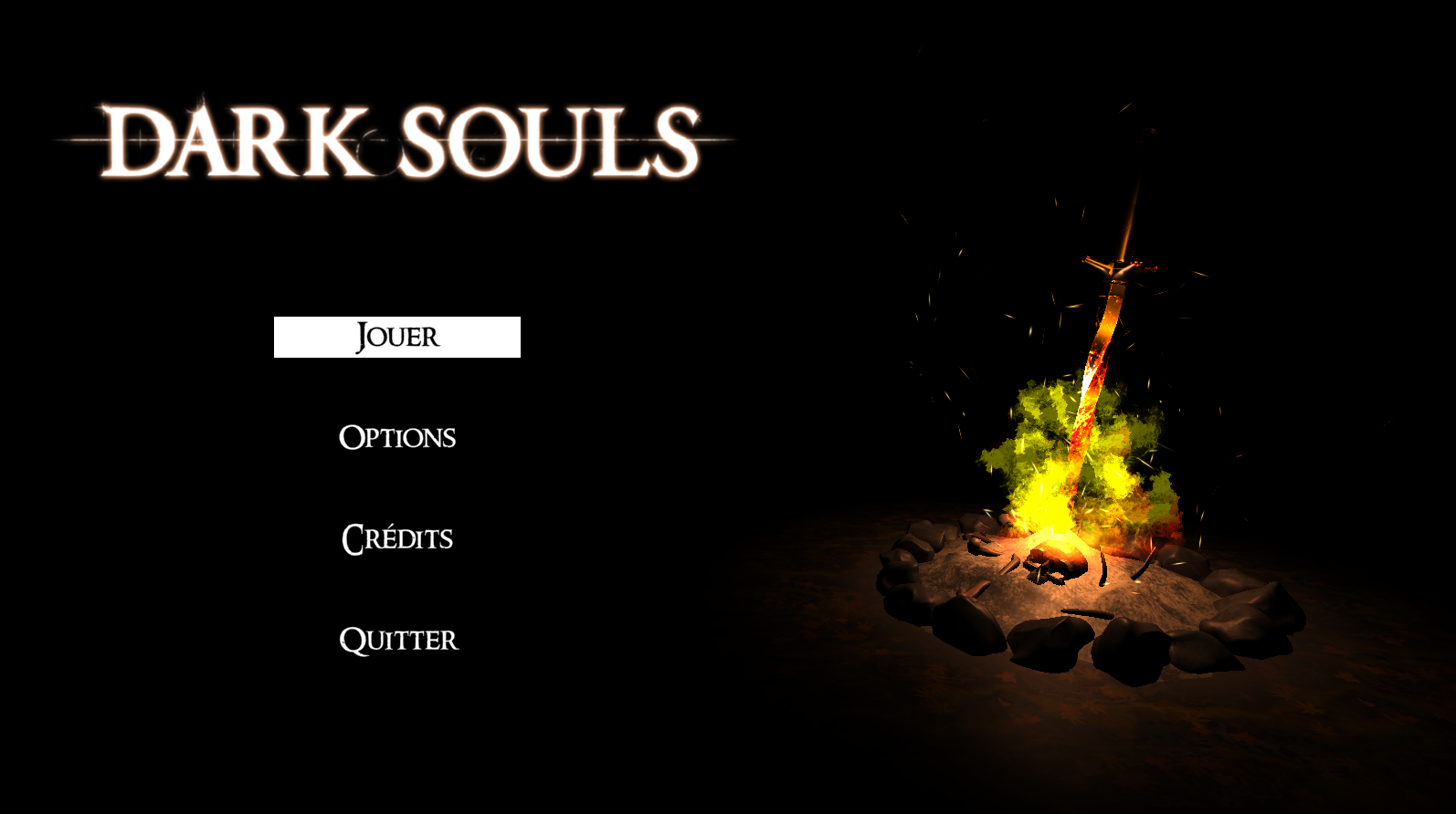 Dark Souls Main Menu - Demo by Cedric_Robotman