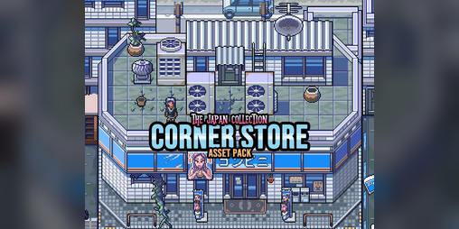 The Japan Collection: Corner Store Game Assets by GuttyKreum
