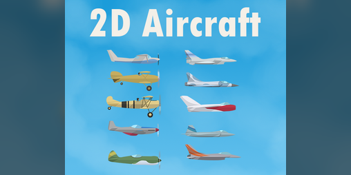 2D Animated Aircraft by muratcanbaykus