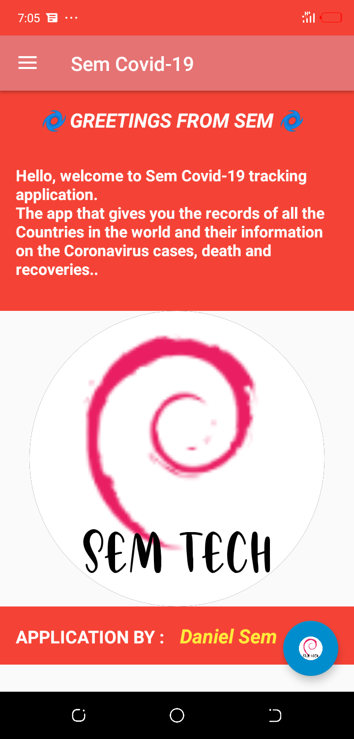 Sem Covid-19 Tracker by SemDev Studio