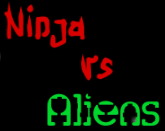 Ninja vs Aliens by Destructo
