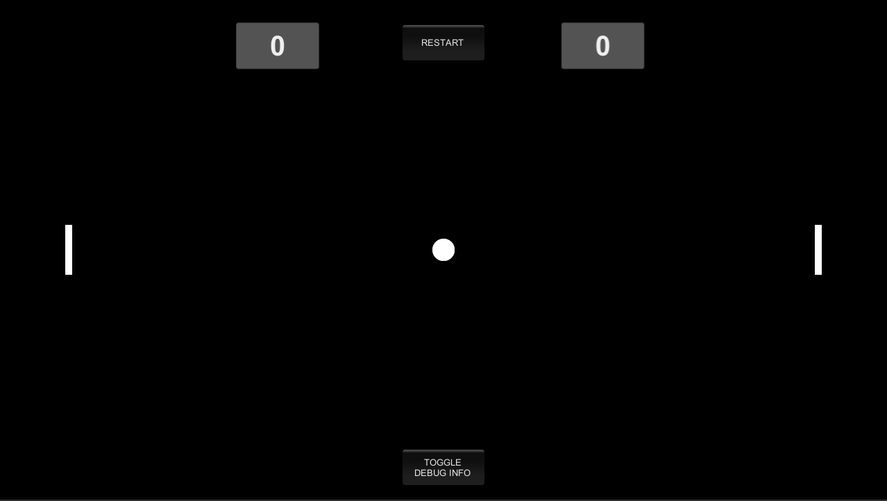 Pong (Tugas 1 - DILo Academy) by Not.Will.I.Am