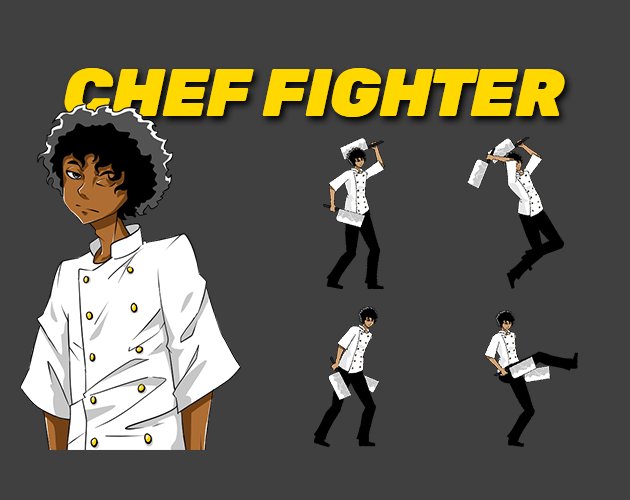 Chef Slasher Sprite by cascadeplay