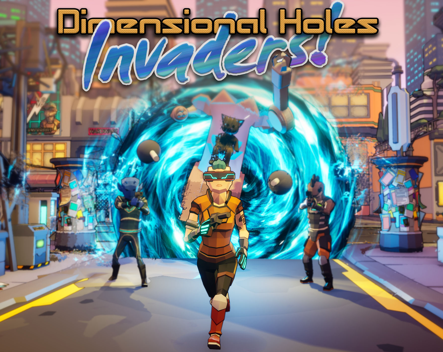 Dimensional Holes Invaders! by James (@gmilh)