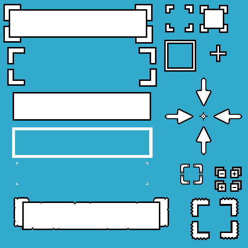 Pixel UI Elements Pack 1 by Vapxiel