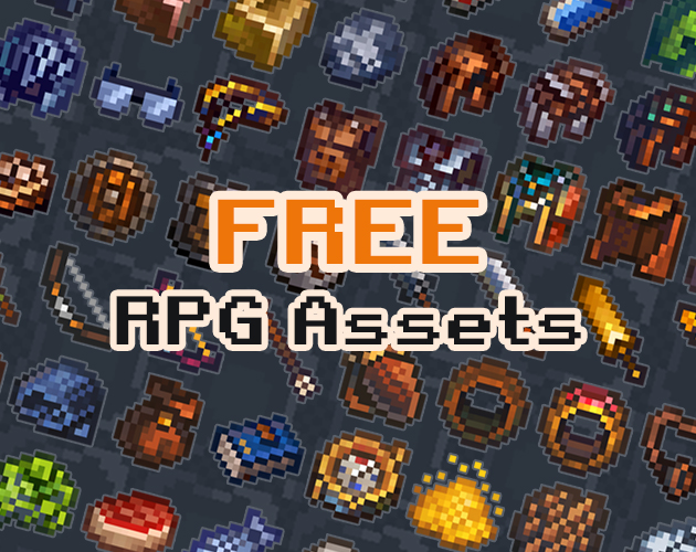 ⚔️ FREE 16x16 RPG Asset Pack by ssugmi