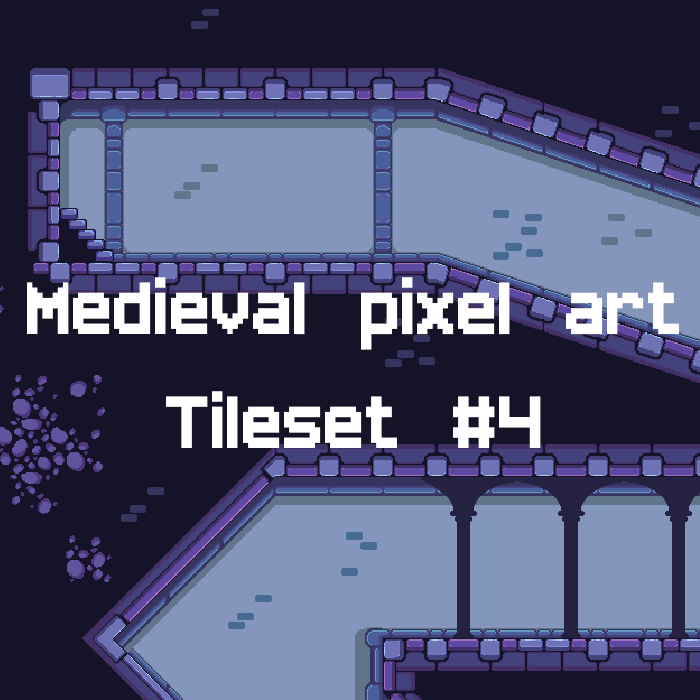Medieval PixelArt Tileset #4 by BlackSpire Studio