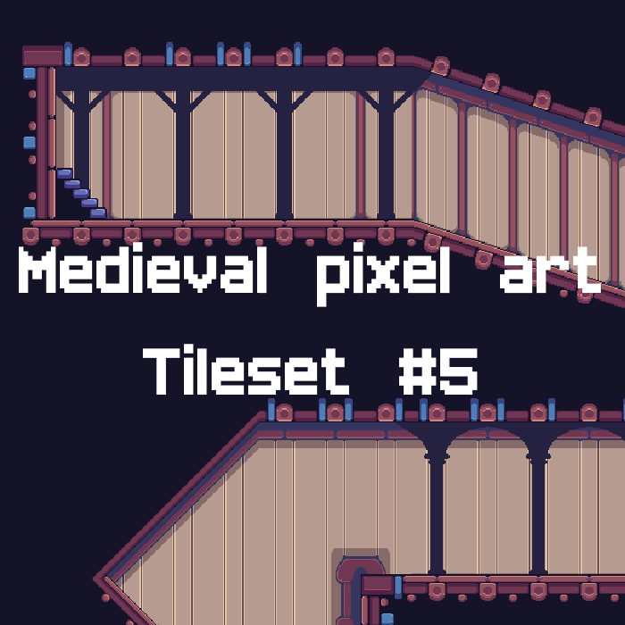 Medieval PixelArt Tileset #5 by BlackSpire Studio