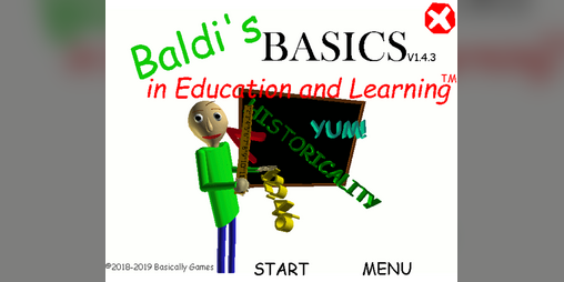 Baldi's Basics hacked 1.4.3 by D45YT
