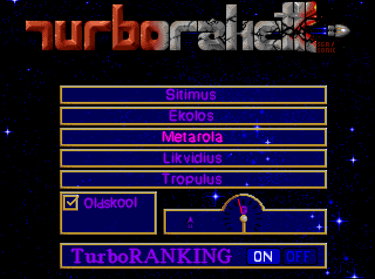 Fixed Configurable Controls for Windows desktop - Turboraketti Remake ...