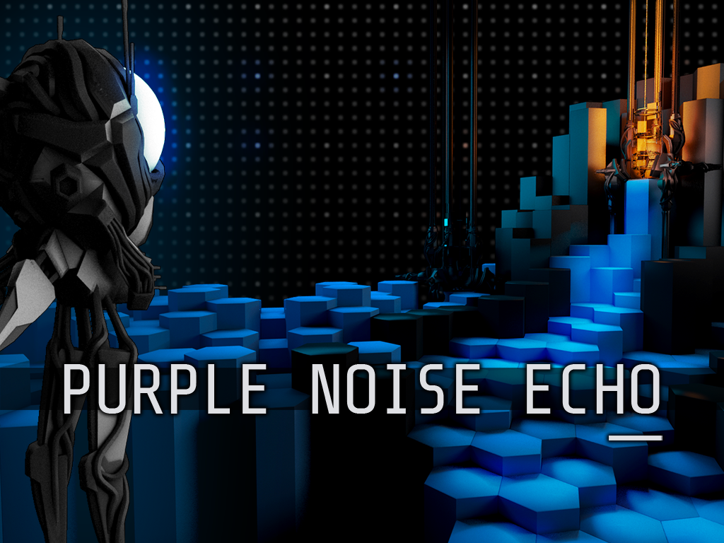 Purple Noise Echo by ukioq
