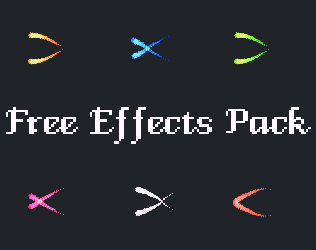GIF Free Pixel Effects Pack #6 - forks of flame by XYEzawr