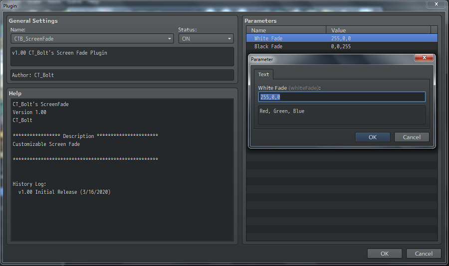 [RMMV] Screen Fade by CT_Bolt