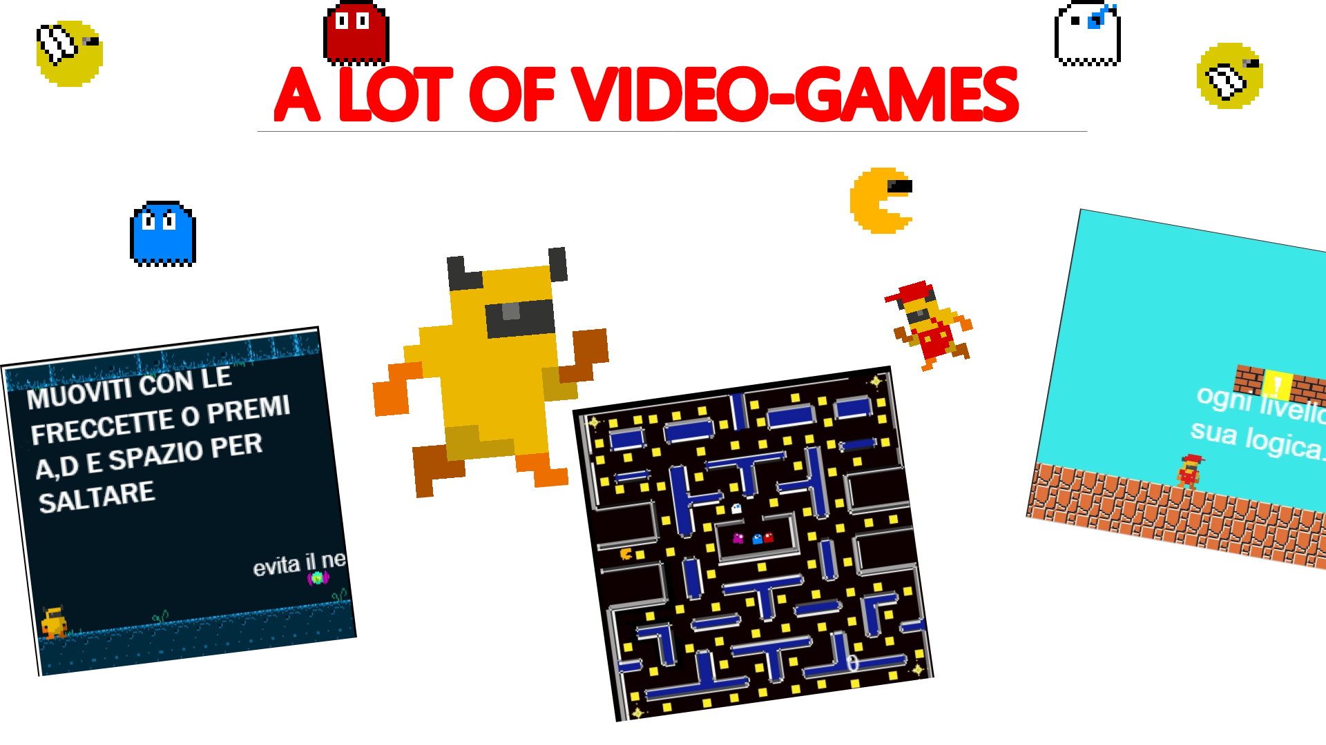 A lot of video-games by SeasickFRANCY