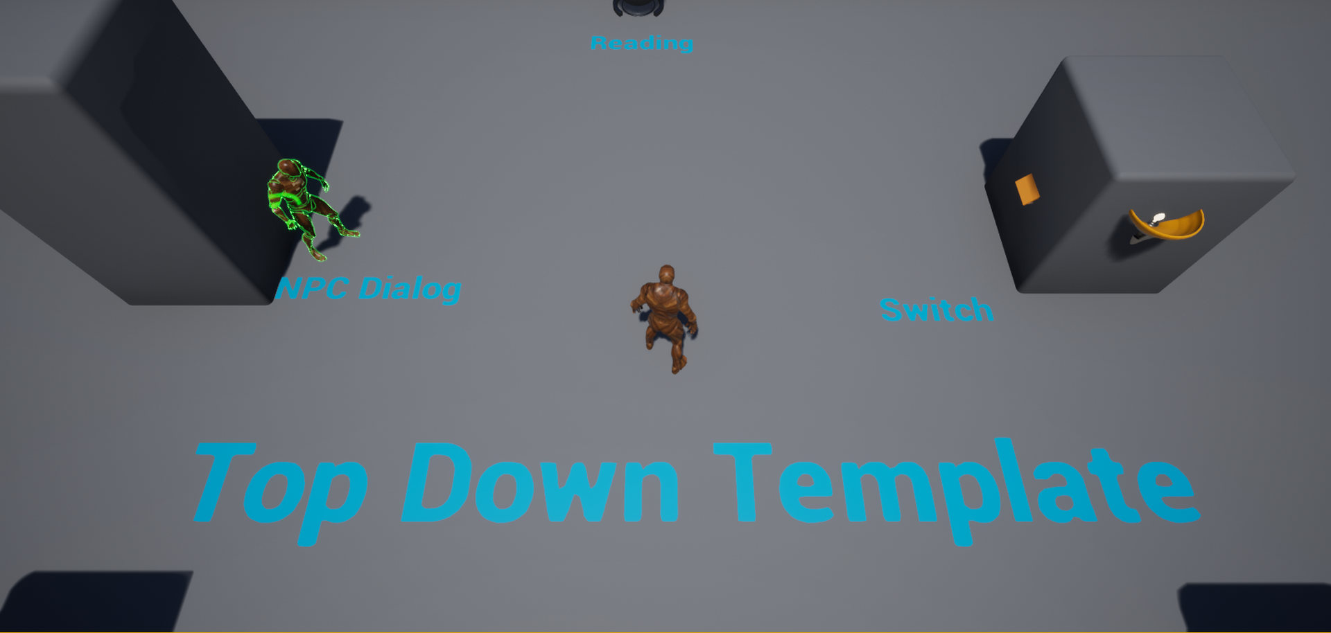 Unreal Template: TopDown Advanced by ProjectZero