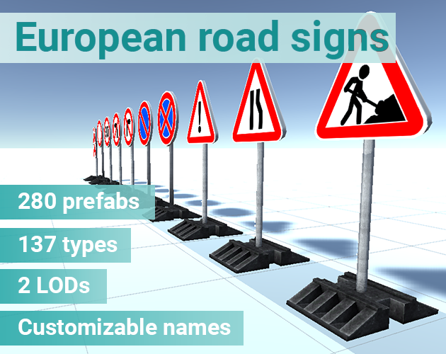 European Road Signs by Satik64